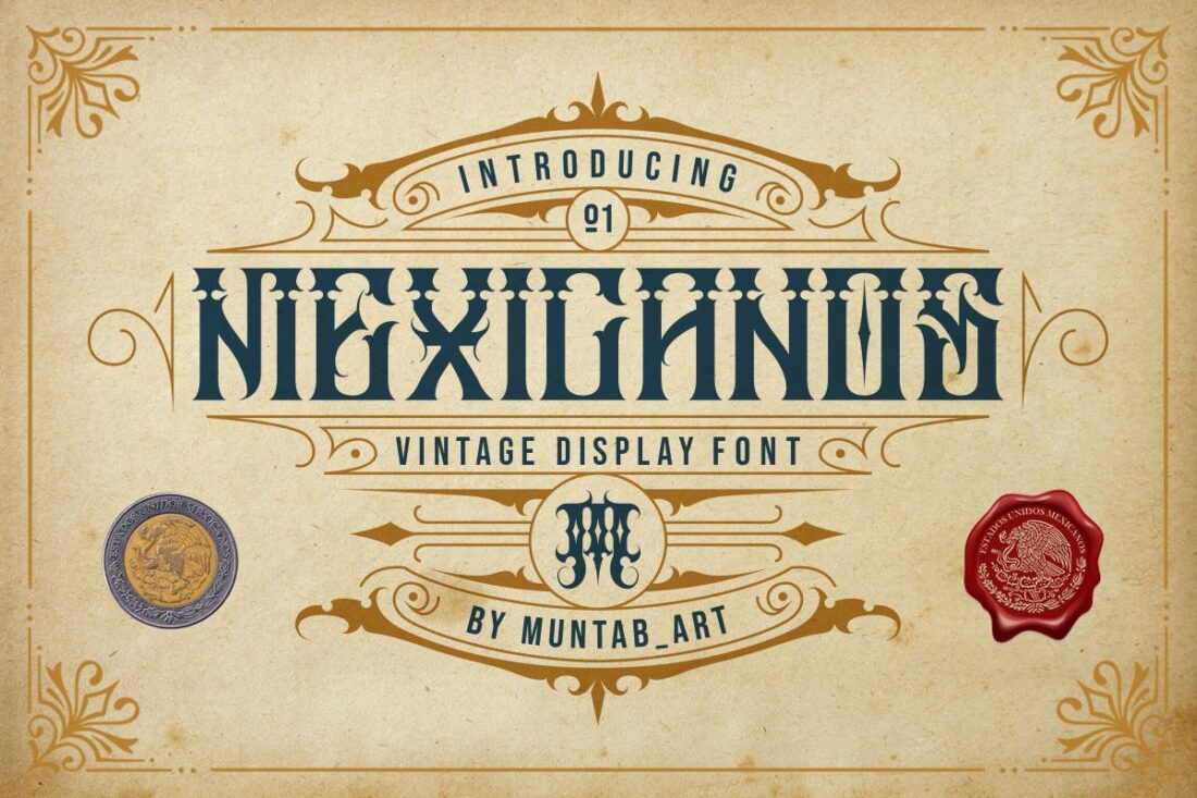 25+ Mexican Fonts (Fiesta, Hispanic, Latino + Cinco De Mayo Fonts ...