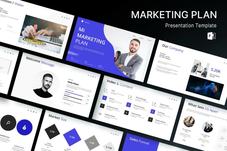 55+ Best Marketing Plan & Marketing Strategy PowerPoint (PPT) Templates ...