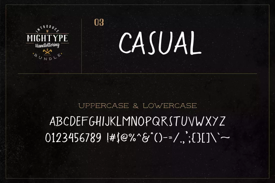 Mightype Font | Design Shack