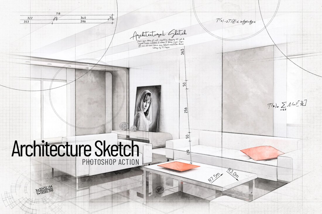20+ Architecture Actions, Effects & Presets (For Photoshop + Lightroom)