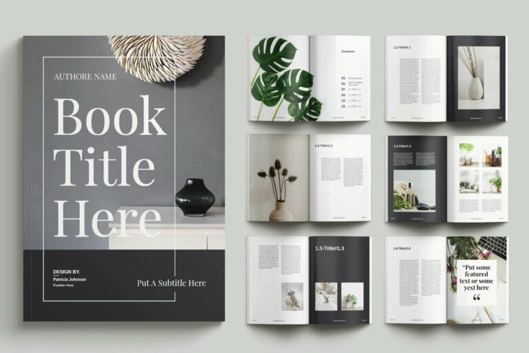 45+ Best InDesign Book Templates 2025 | Design Shack