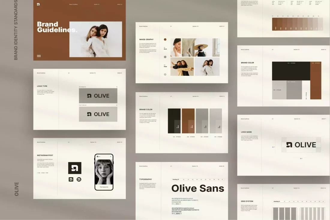 Minimal Brand Guideline | Design Shack