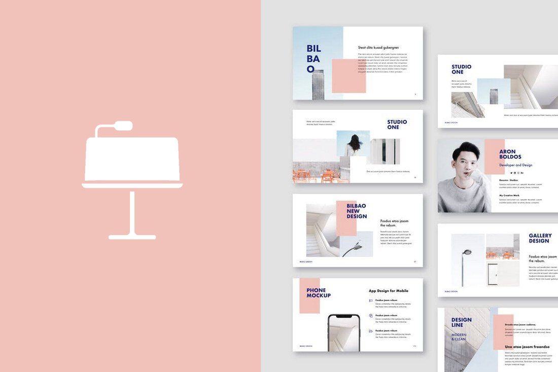 Minimalist Keynote Template Free