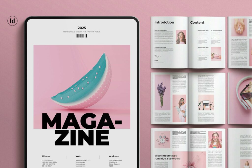 55+ Best InDesign Templates 2025 (For Brochures, Flyers, Books & More ...