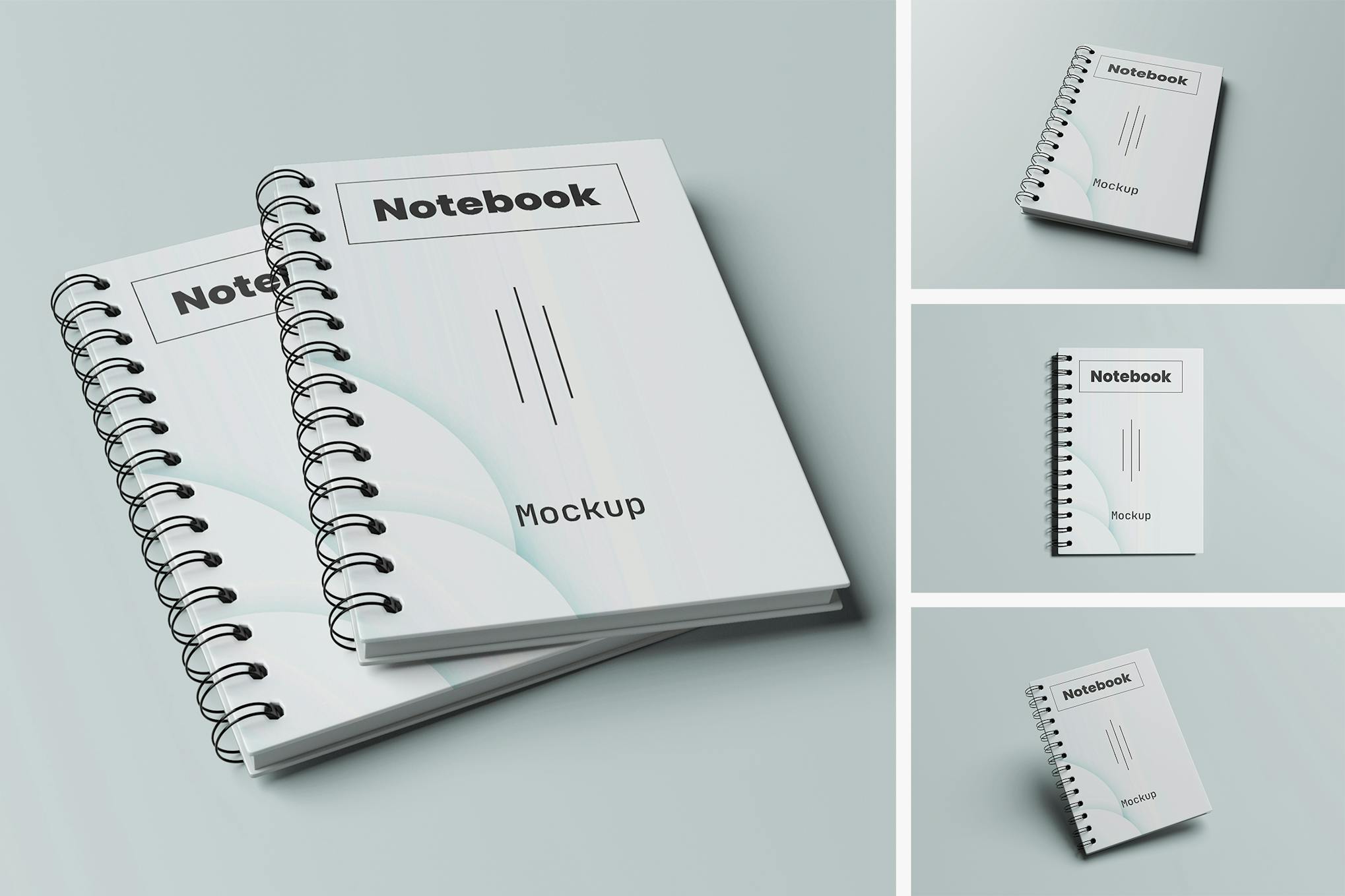 Minimal Notebook Mockups | Design Shack
