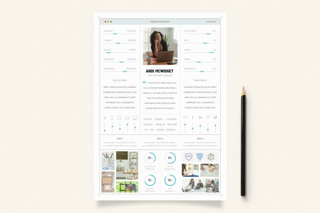 15+ Best Persona Templates (For Users, Buyers & Marketing) | Design Shack