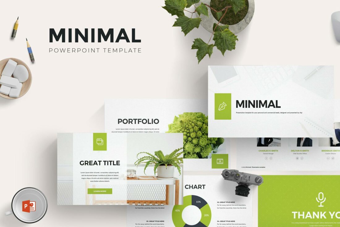 75+ Best Minimal PowerPoint Templates 2024