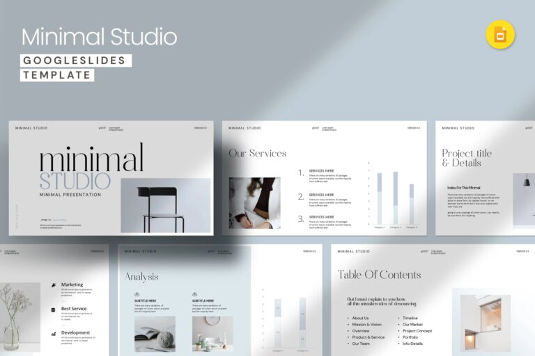 50+ Minimalist + Simple Google Slides Themes (Minimal Designs) | Design Shack