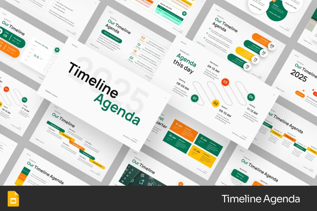 20+ Best Timeline Google Slides Templates | Design Shack