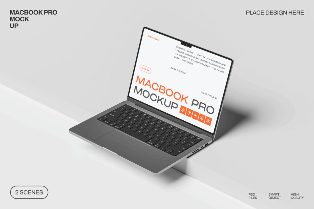 130+ MacBook Mockup PSD Templates 2026 – wavewebtech.com