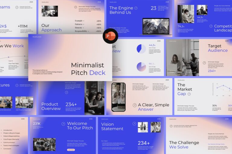 50+ Best Clean PowerPoint Templates (Free & Pro) | Design Shack