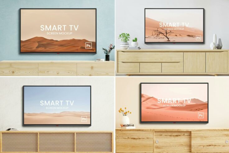 25+ Best TV Mockup Templates (TV Screens and Frames) | Design Shack