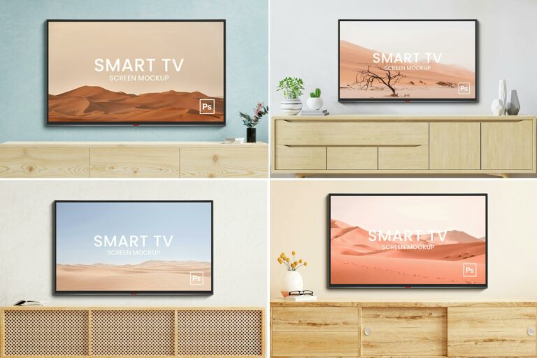 25+ Best TV Mockup Templates (TV Screens and Frames) | Design Shack