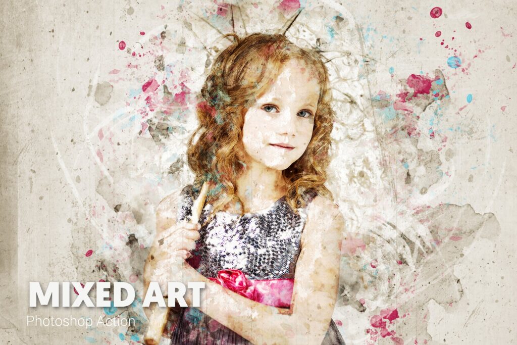 30+ Best Photo to Illustration Actions & Filters for Photoshop | Design ...