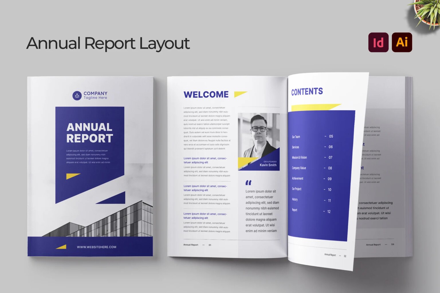 40+ Best Professional Business Report Templates (Word, PPT, InDesign ...