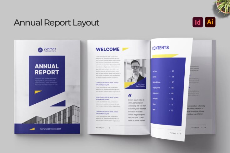 45 Handpicked Professional Business Report Templates (Word, PPT ...