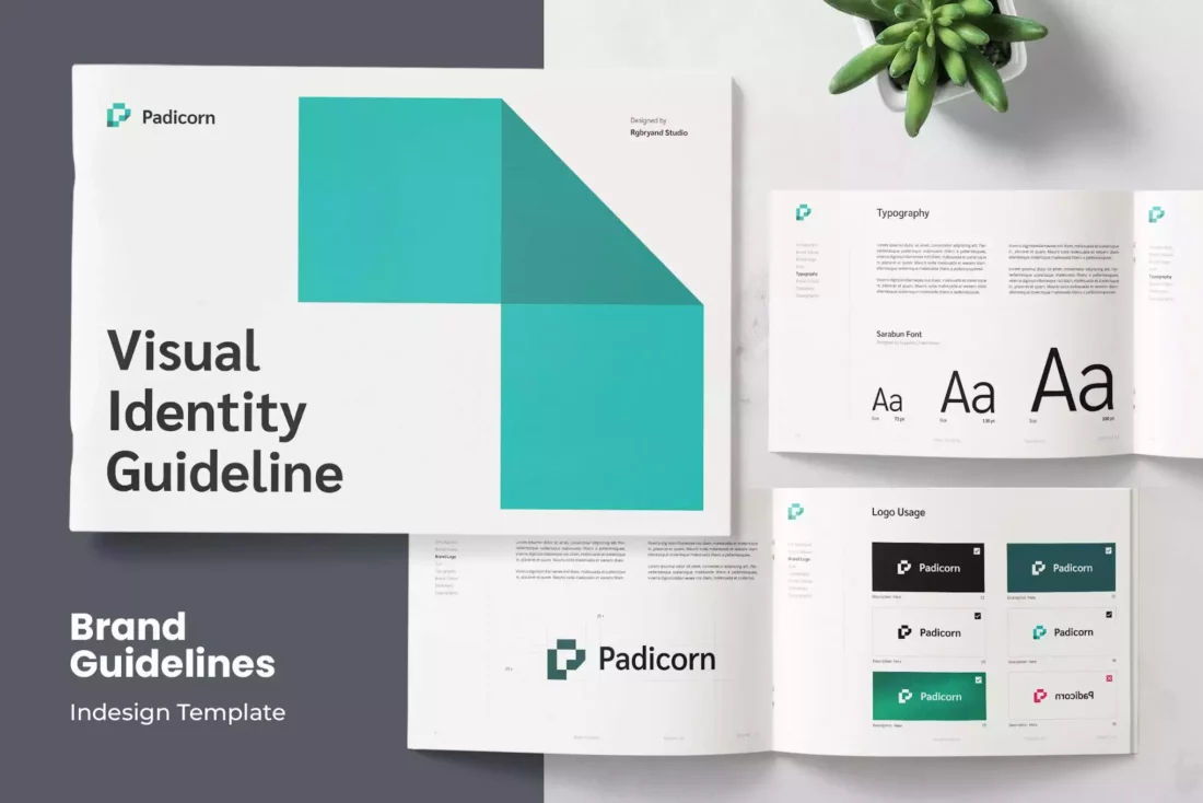 Modern Brand Guidelines Template | Design Shack