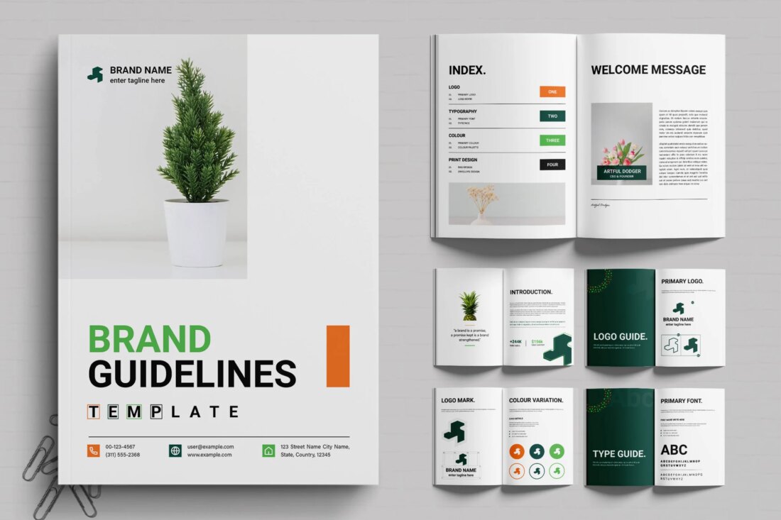 80+ Best Brand Manual & Style Guide Templates 2025 (Free + Premium ...