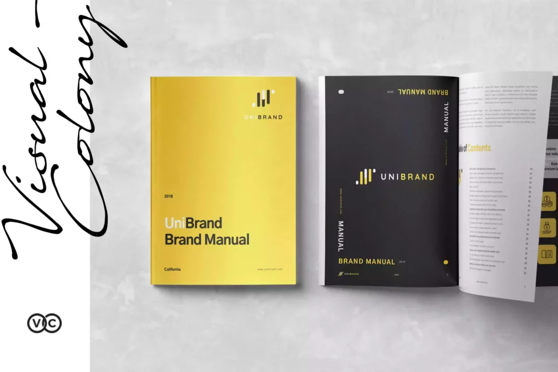 Modern Brand Manual Template | Design Shack
