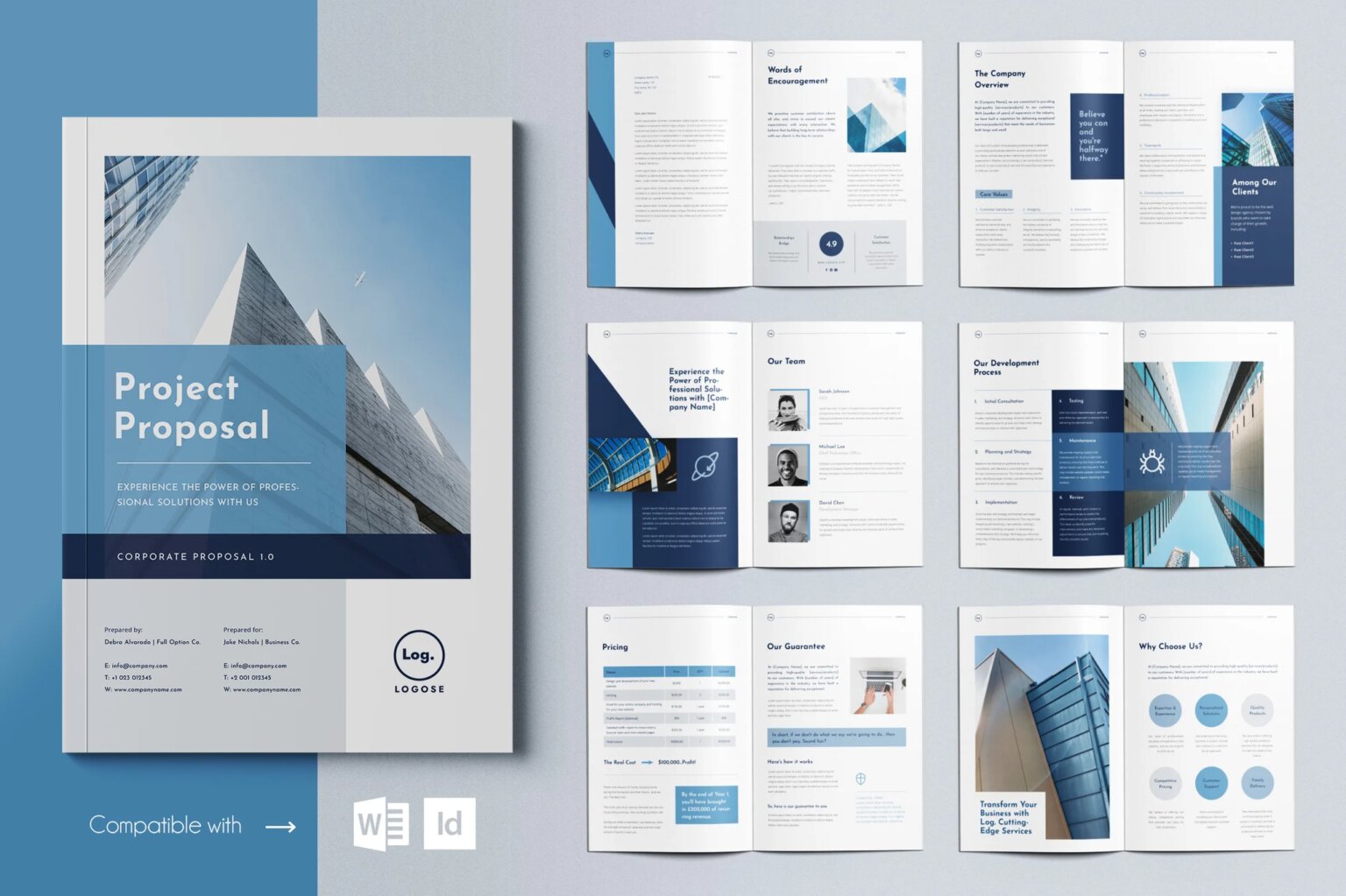 45+ Best Business & Project Proposal Templates for Microsoft Word 2025 ...
