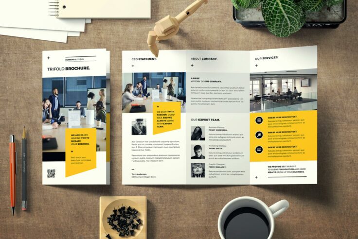 90+ Best Tri-Fold Brochure Templates (Word & InDesign) 2024 | Design Shack