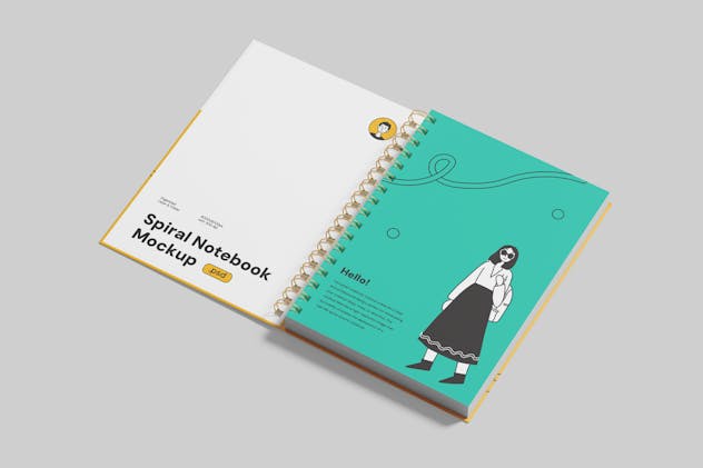 Modern Creative Notebook Mockups | Design Shack