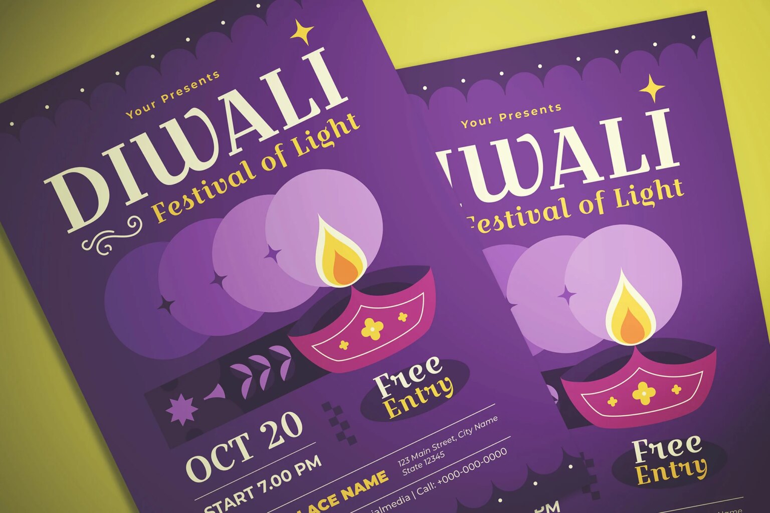 25+ Diwali Mockups, Icons, Graphics & Resources | Design Shack