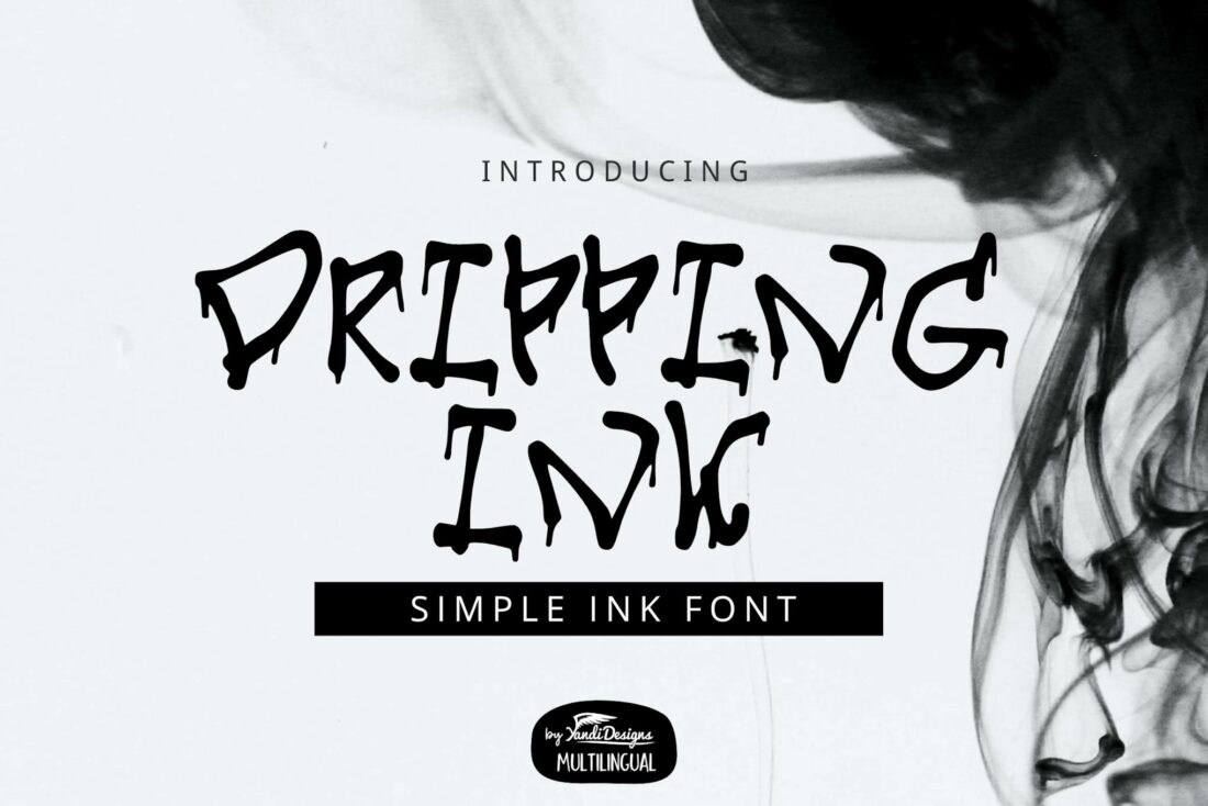 25+ Best Dripping Fonts (With Drip Effects) | Design Shack