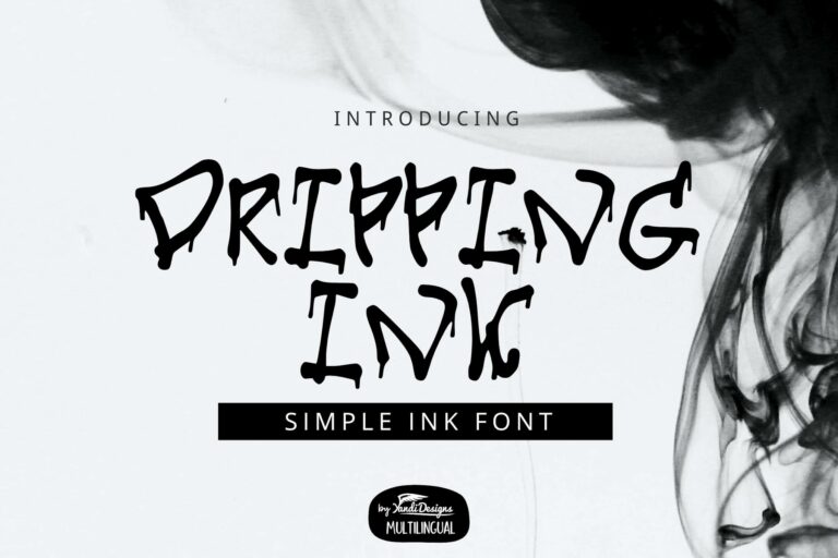 25+ Best Dripping Fonts (With Drip Effects) | Design Shack