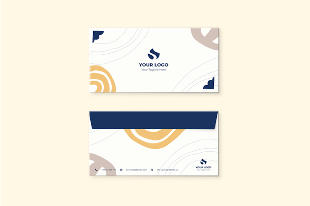 Modern Envelope Stationery Templates | Design Shack