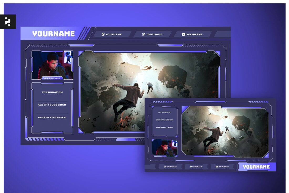 35+ Best Twitch Stream Overlay Templates in 2025 (Free & Premium)