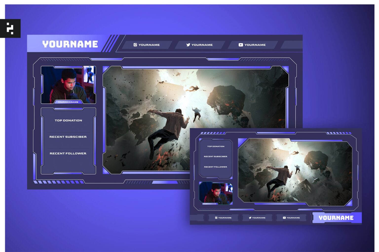 35+ Best Twitch Stream Overlay Templates in 2025 (Free & Premium ...