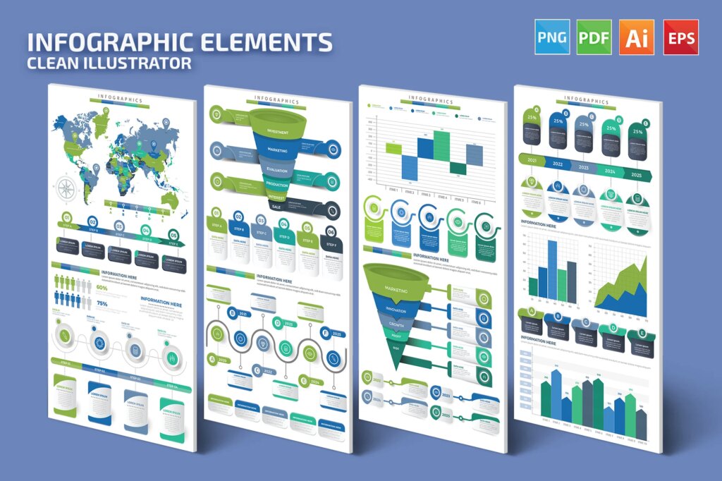 90+ Best Infographic Templates (Word, PowerPoint & Illustrator) 2025 ...