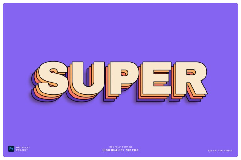 25+ Cool Pop Art Examples, Effects, Templates & Fonts | Design Shack