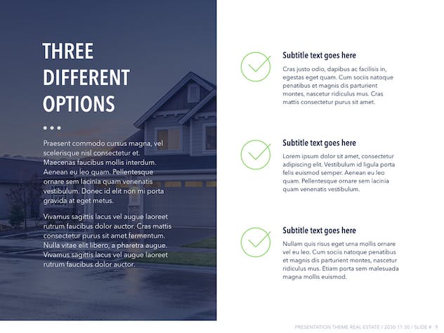 Modern Real Estate Presentation Template | Design Shack