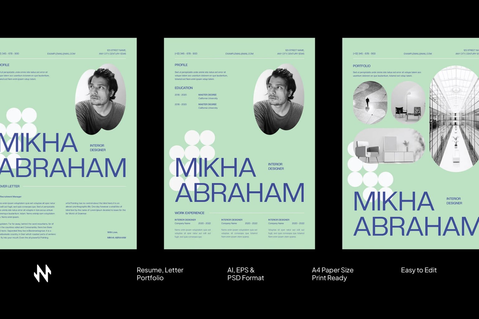 25+ Best Canva Resume & CV Templates | Design Shack