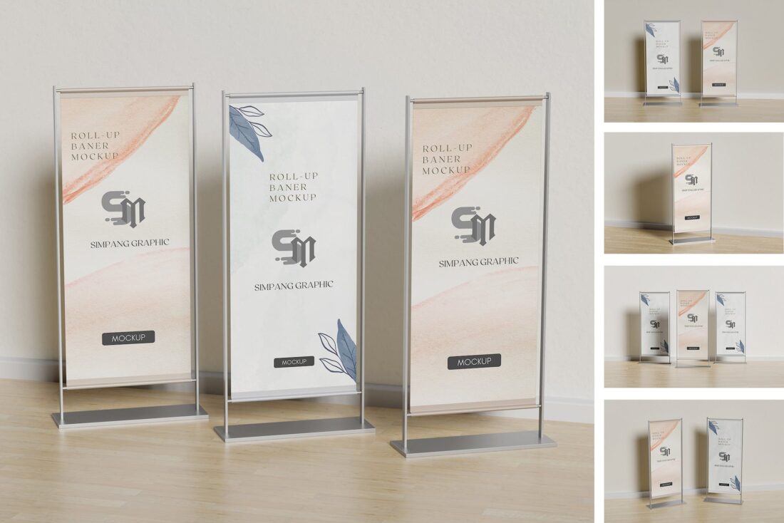 25+ Banner Mockup Templates (Free & Pro) | Design Shack