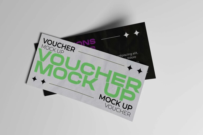 20+ Voucher Mockup Graphic Templates (PSD, AI & More) | Design Shack
