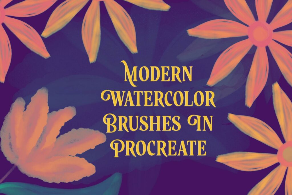 20+ Best Procreate Watercolor Brushes | Design Shack