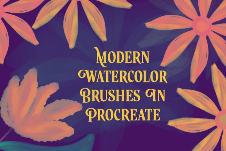 20+ Best Procreate Watercolor Brushes | Design Shack