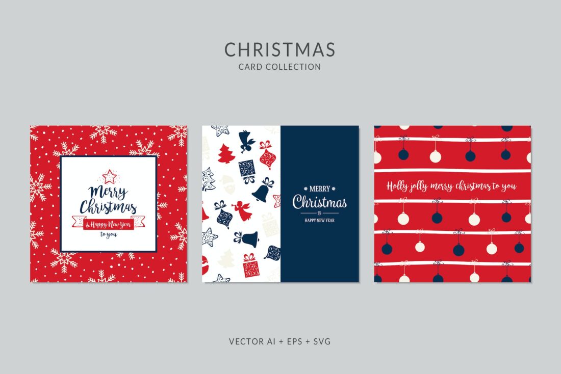 30+ Best Christmas Card Templates for Photoshop | Design Shack