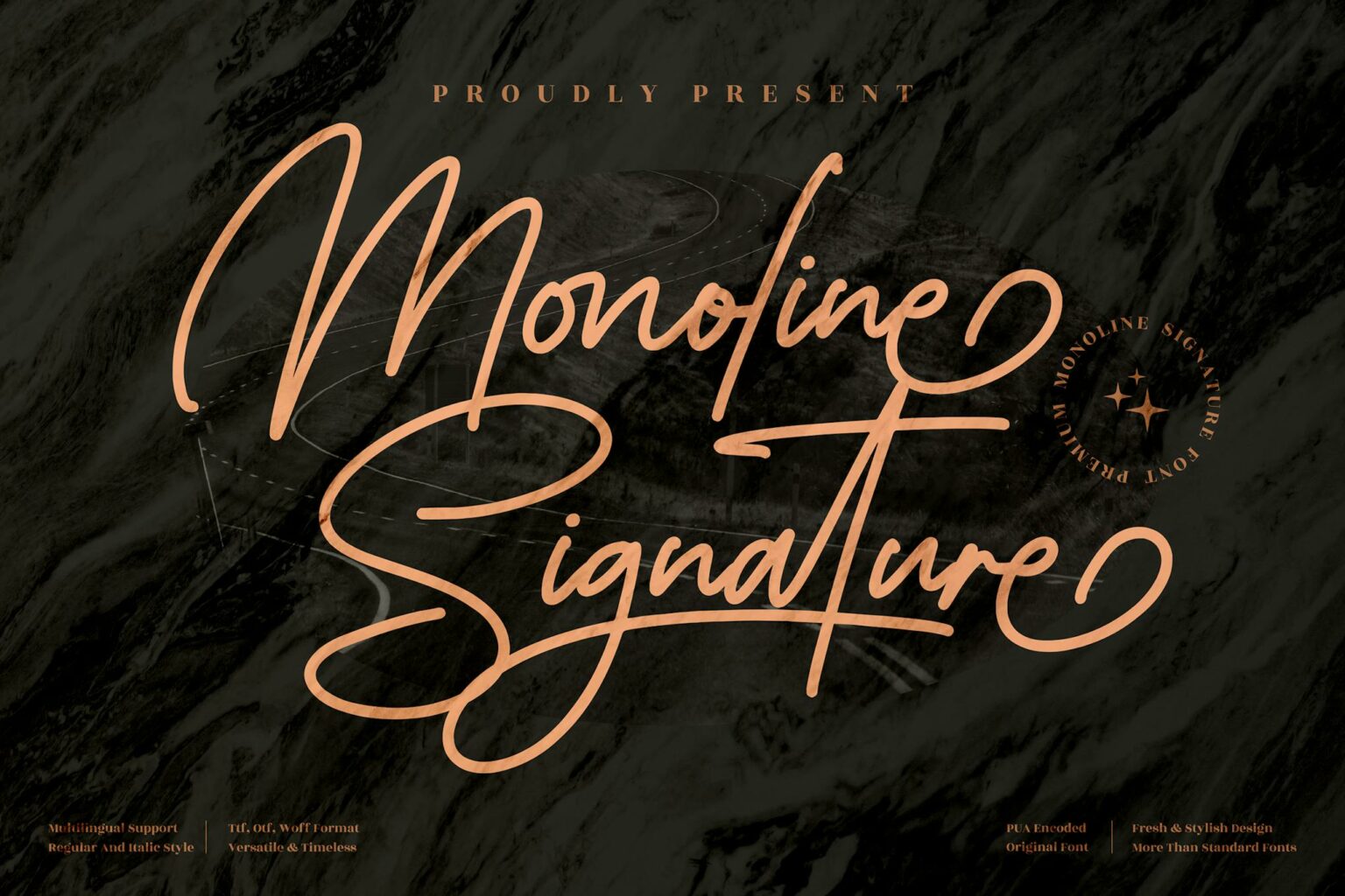 25+ Best Monoline Fonts for Creative Design Projects | Design Shack