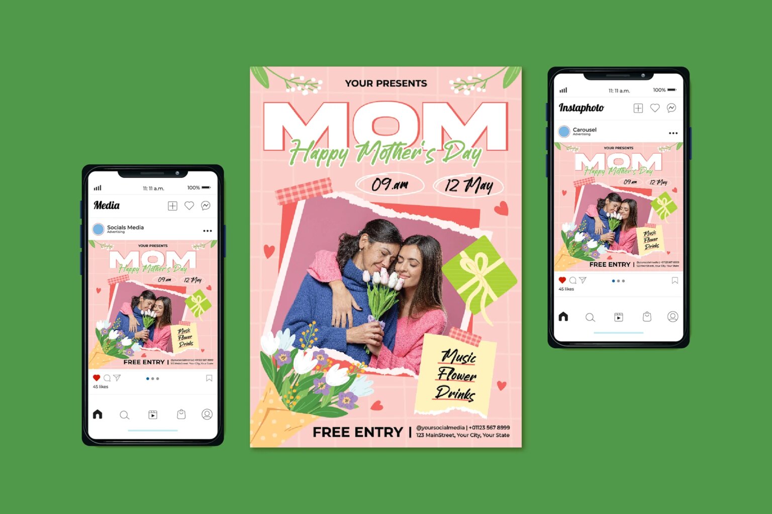 20+ Template Kartu Ucapan Hari Ibu Terbaik (+ Undangan, Brosur ...