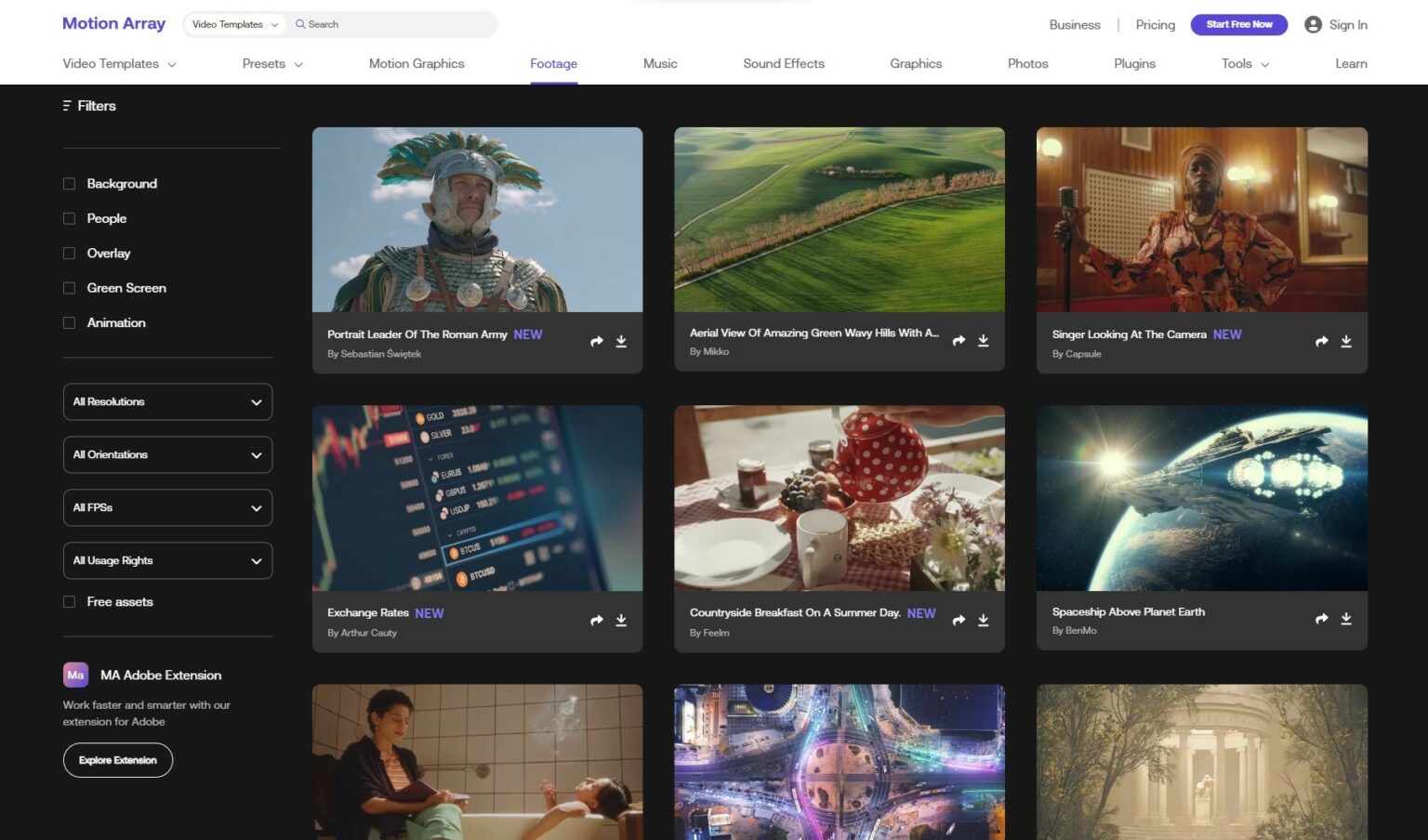 Motion Array: The Go-to Platform for Video Templates, Presets, & More ...