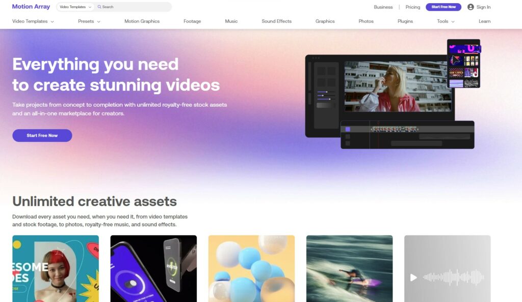 Motion Array: The Go-to Platform for Video Templates, Presets, & More ...