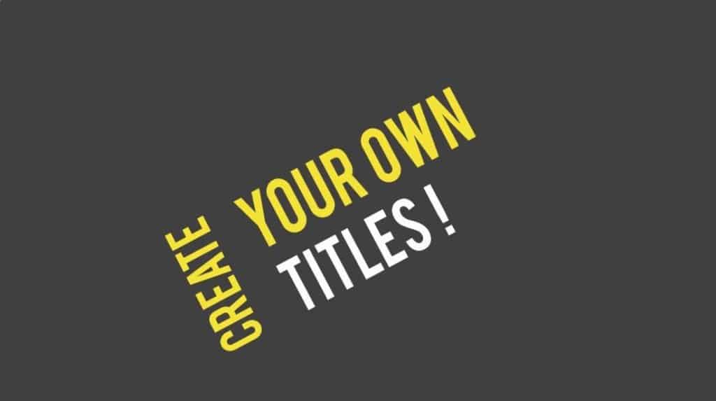 35+ Best After Effects Title Templates 2021 – Yes Web Designs