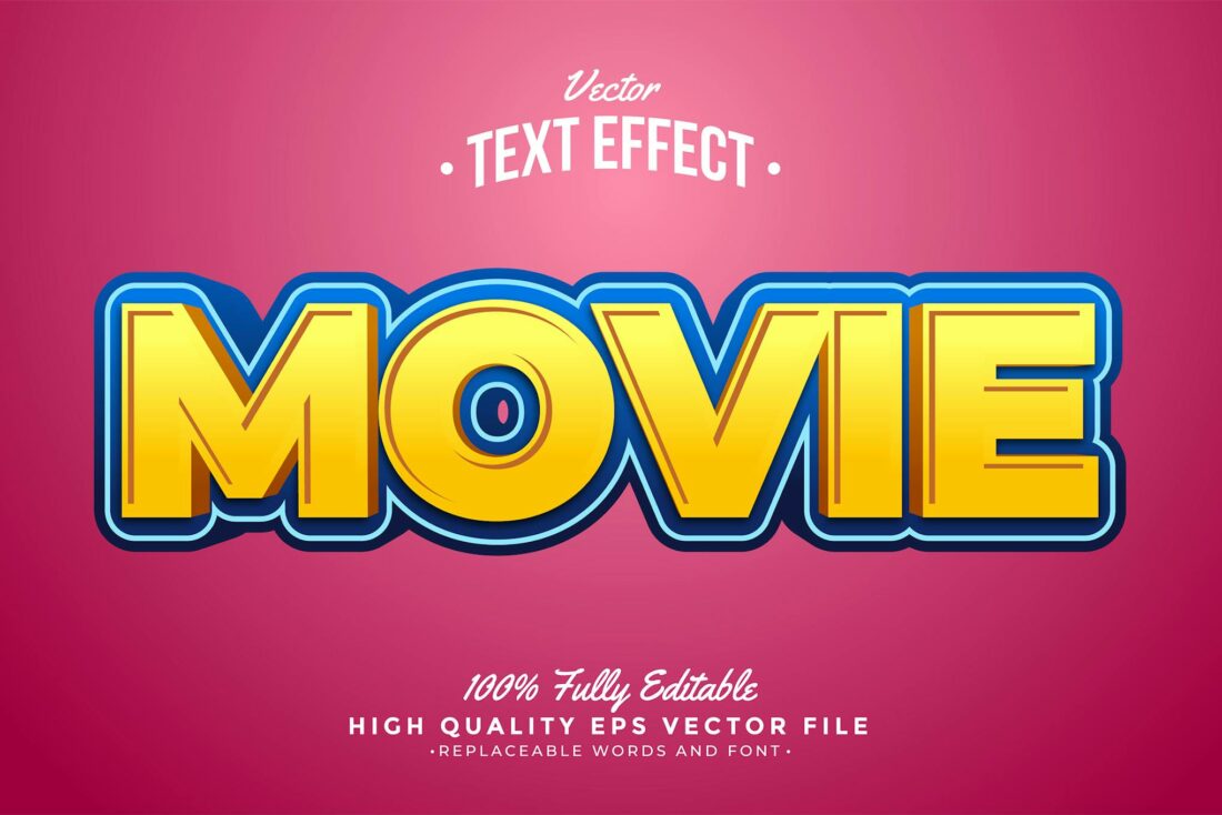 25+ Best Illustrator Text Effects | Design Shack
