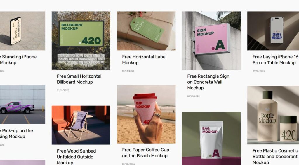 5 Best Websites for Free Mockup Templates | Design Shack