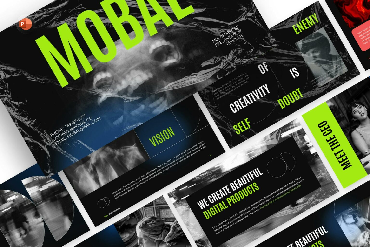 30+ Best Innovative, Creative + Inspiring PowerPoint Templates | Design ...