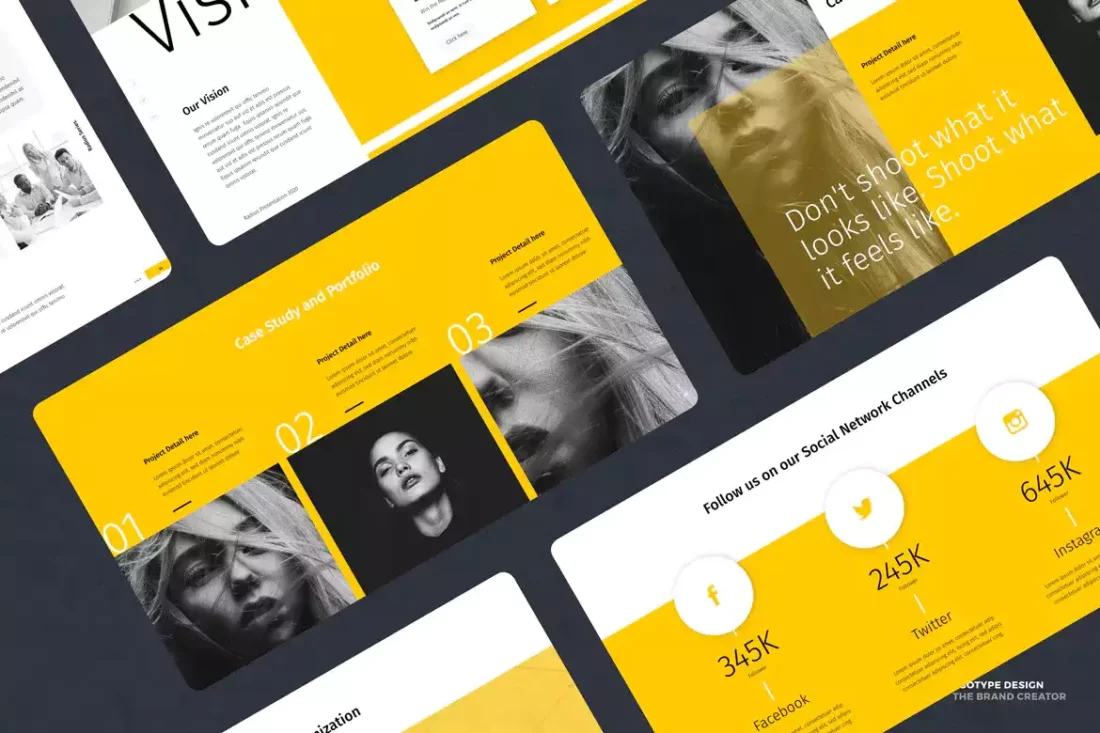 Multipurpose Pitch Deck Template | Design Shack